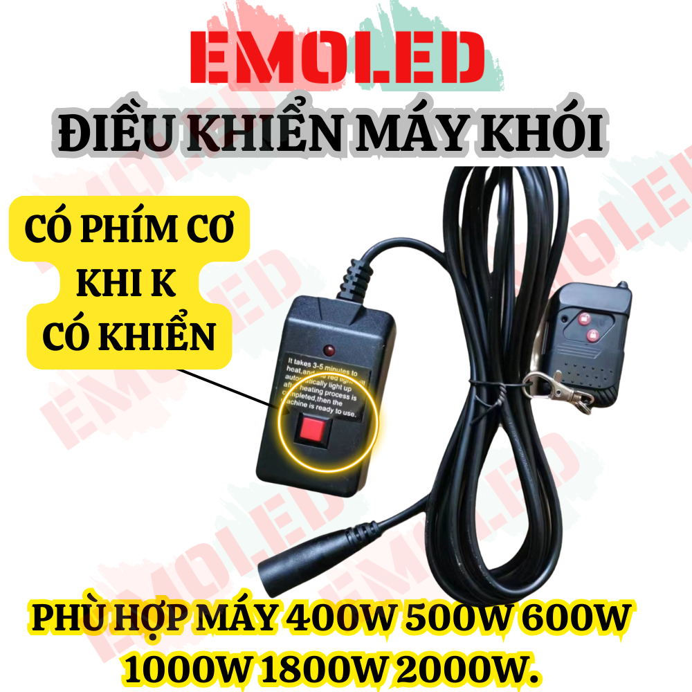 Bộ điều khiển máy tạo khói EMOLED dùng cho các dòng máy khói 400w 500w ...