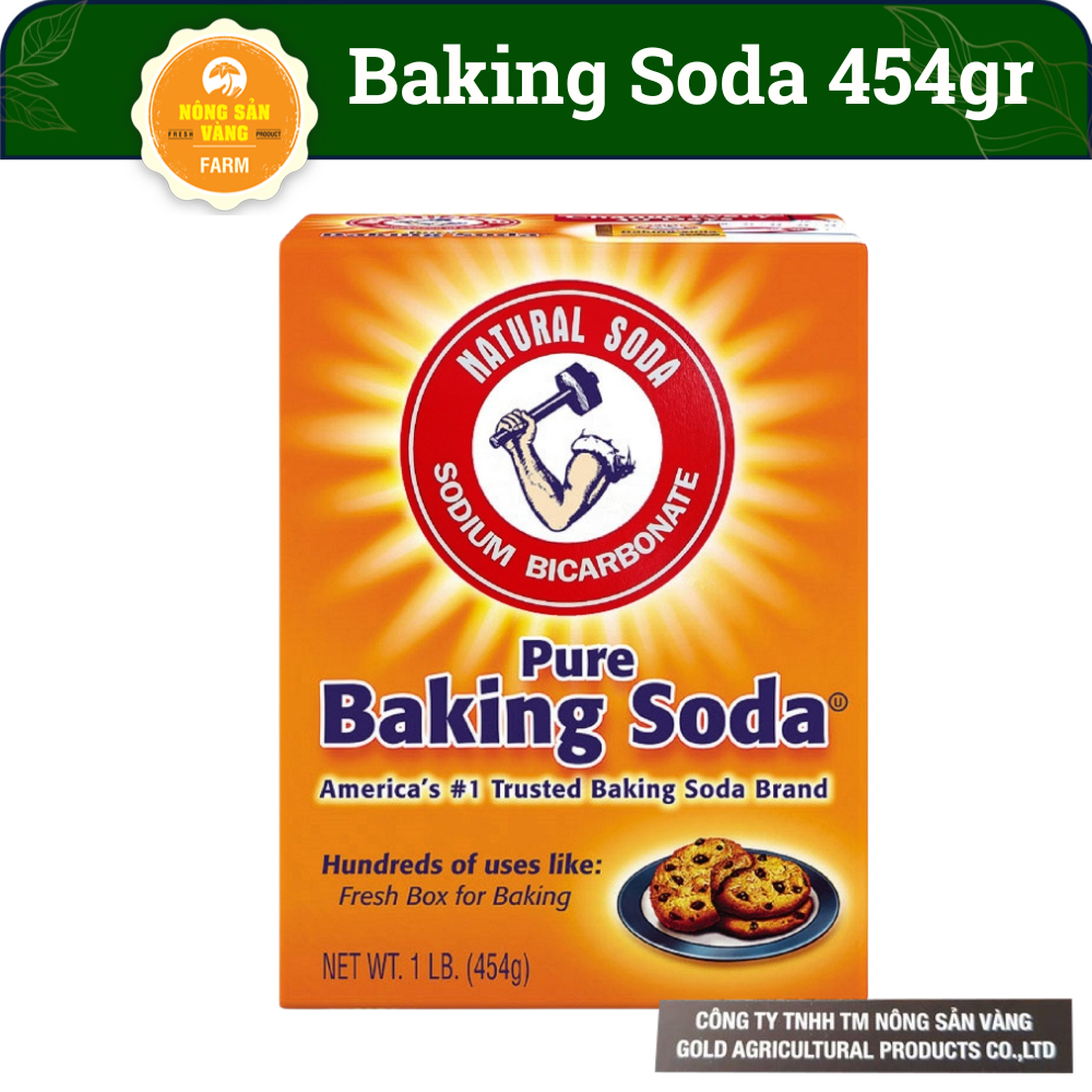 Bột Baking Soda Đa Năng, Bột Nở Baking SodaKhử Mùi Diệt Khuẩn Tẩy Rửa, Làm Bánh ( Hộp 454GR ...