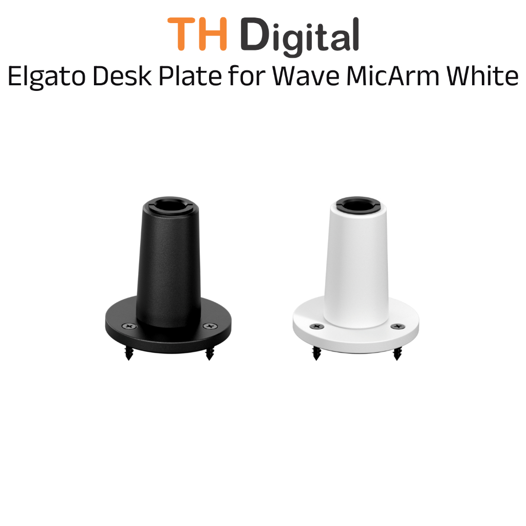 Elgato Desk Plate for Wave Mic Arms White 10AAX9901 10AAX9911 Hàng ...