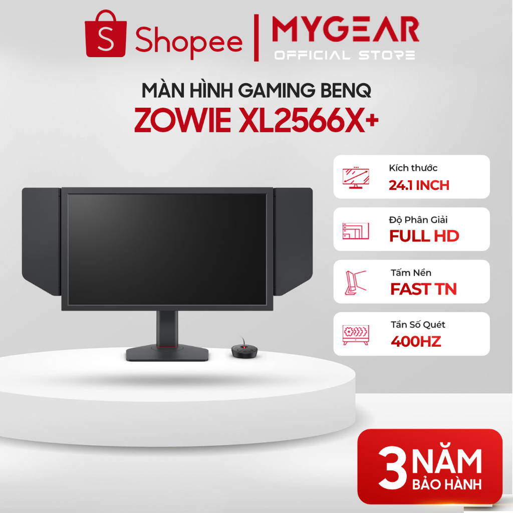 Màn hình Gaming BenQ ZOWIE XL2566X+ 24.1 inch FHD Fast TN 400Hz 1ms DyAc 2 - Bảo hành 36 tháng ...