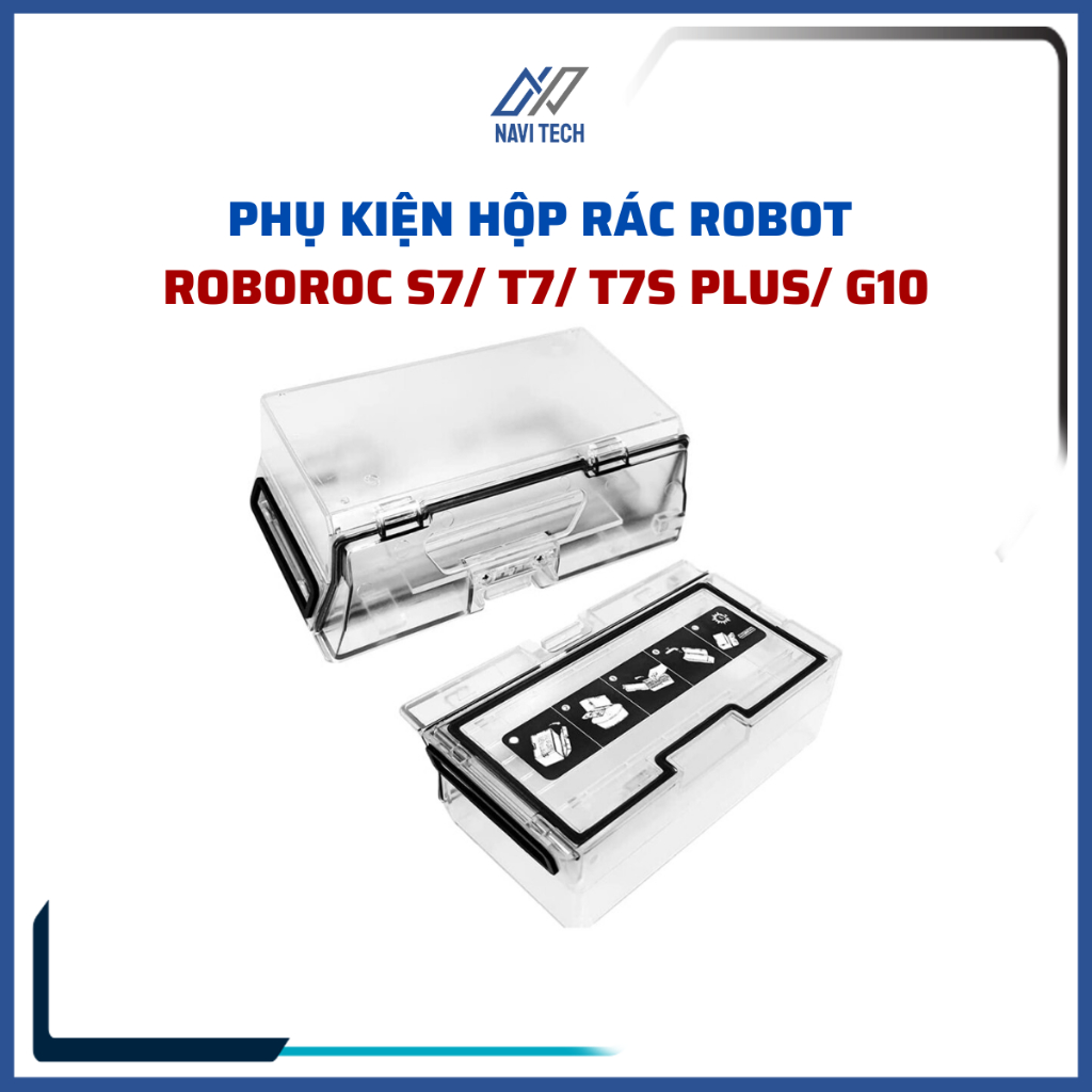 Phụ kiện robot hút bụi roboroc s7, t7s, plus, g10, s7 maxv plus, ultra ...