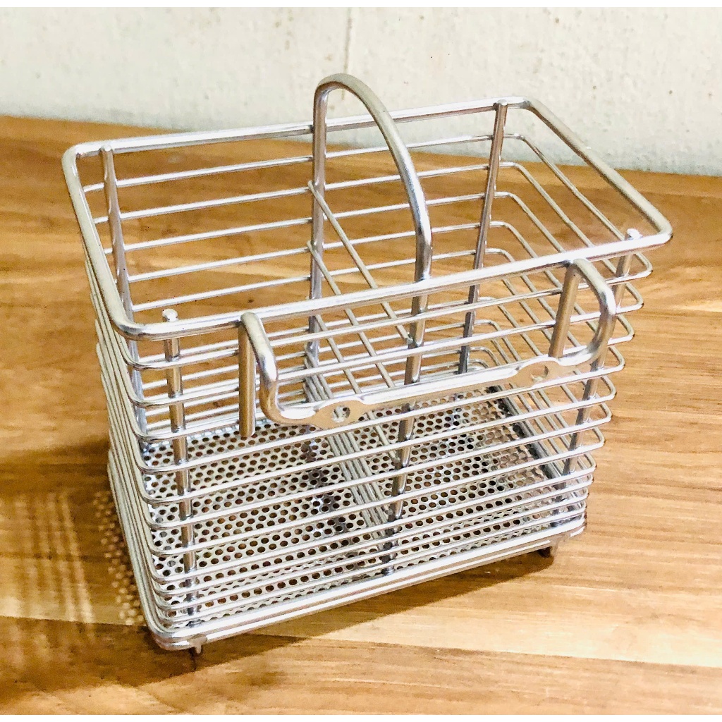 ỐNG ĐŨA CHỮ NHẬT 2 NGĂN KIỂU HÀN QUỐC CAO CẤP 100%INOX 304 | Shopee Việt Nam