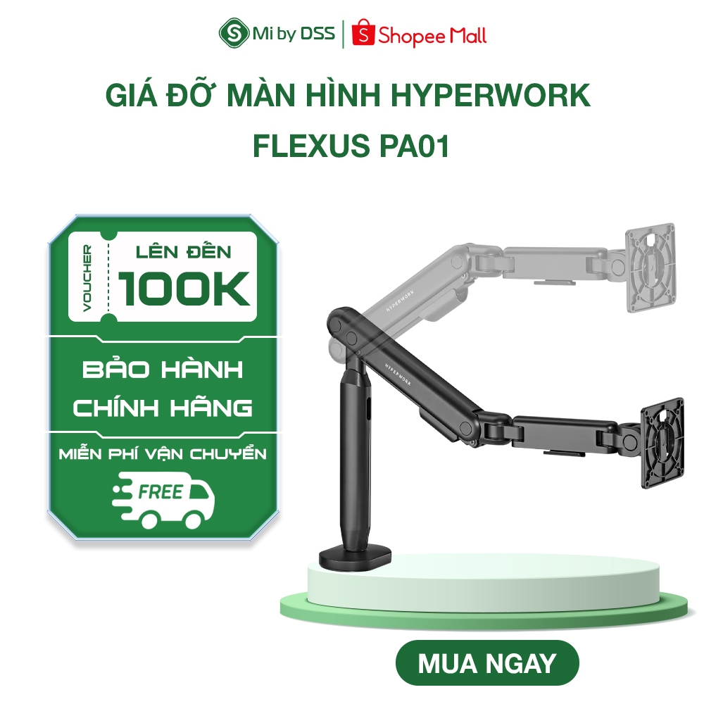 Giá đỡ màn hình HyperWork Flexus | PA01 | Shopee Việt Nam