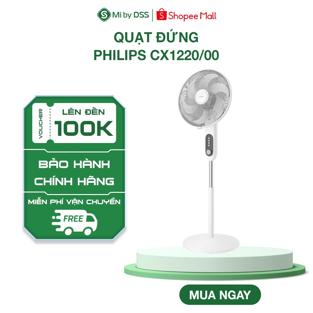 Quạt Đứng Philips CX1220 /00 - Hàng Chính Hãng - Bảo Hành 24 Tháng ...