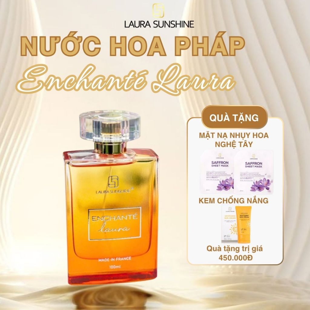 Nước hoa nam nữ Laura Paris #10 Enchanté Laura - Eau De Parfum - 100ml ...