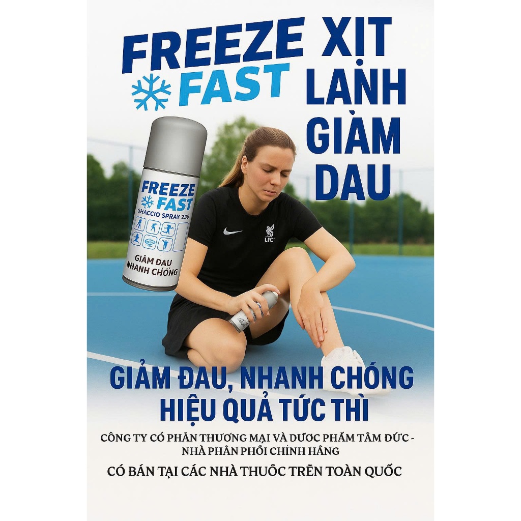 Chai xịt lạnh giảm đau FRIGO FAST,FREEZE FAST dung tích 200ml Nhập Khẩu ...