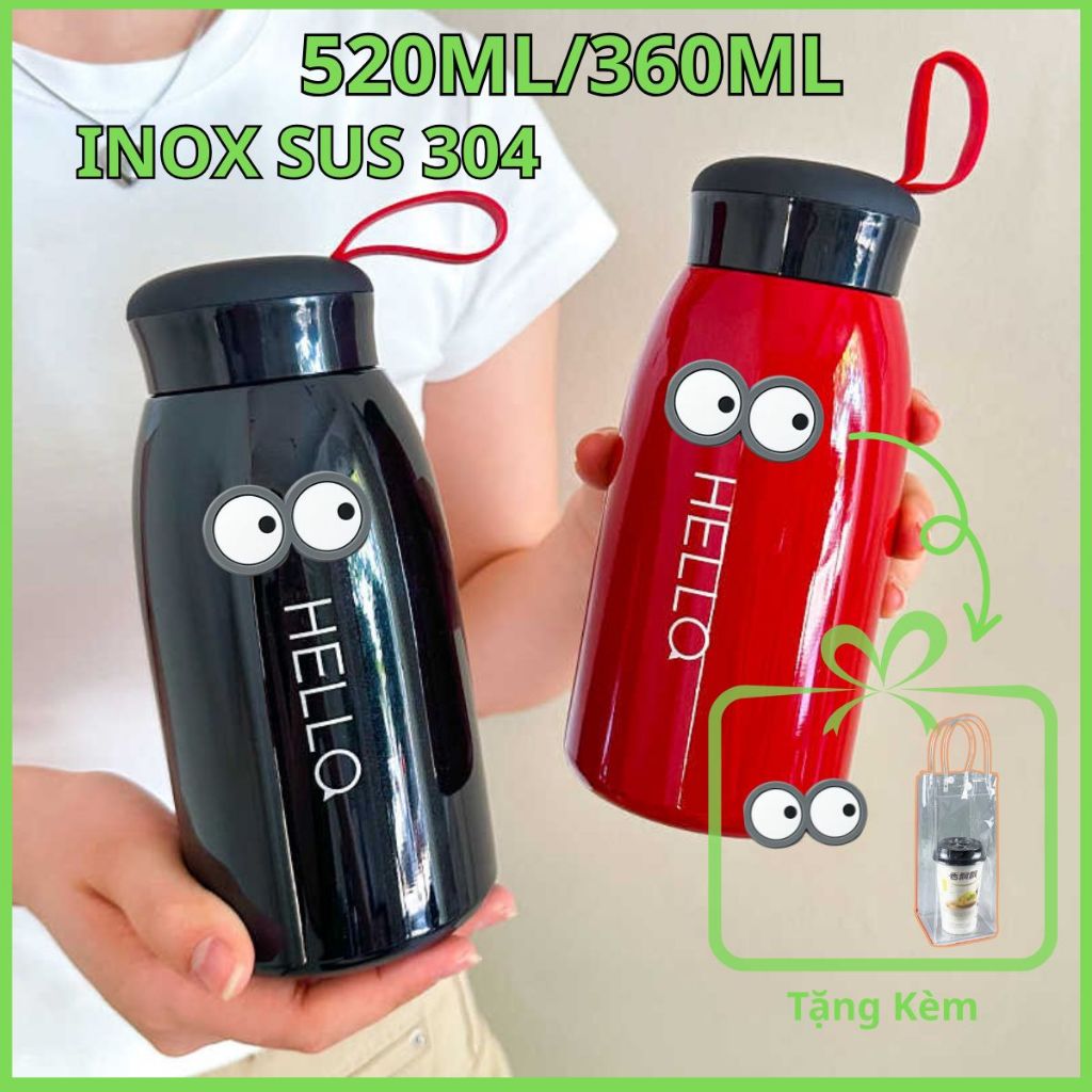 Bình giữ nhiệt SWEEJAR thể tích 360ML/520ML, bình nước,bình nước giữ nhiệt, bình nước mini (BN42 ...