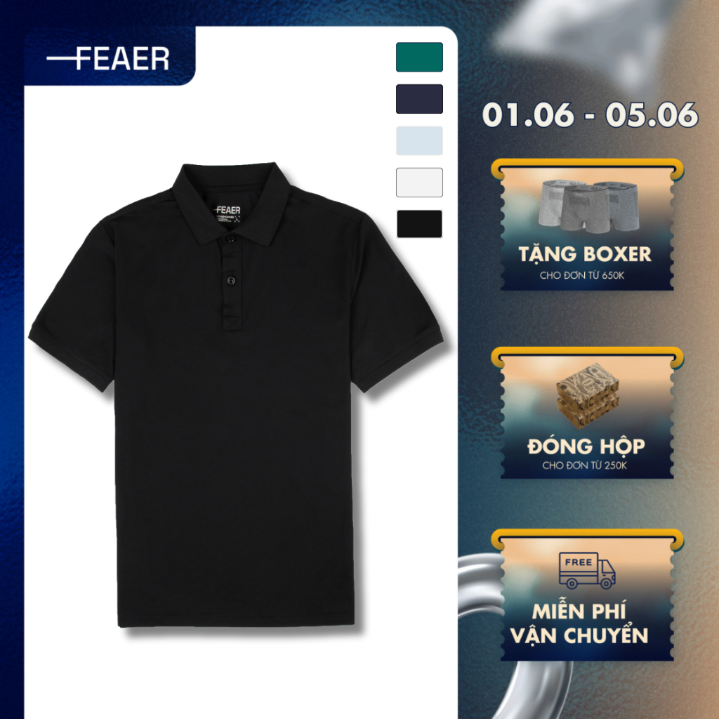 [GIÁ ƯU ĐÃI THÁNG 5] Áo polo nam BASIC COOL vải Coolmax mềm mại, thoáng ...