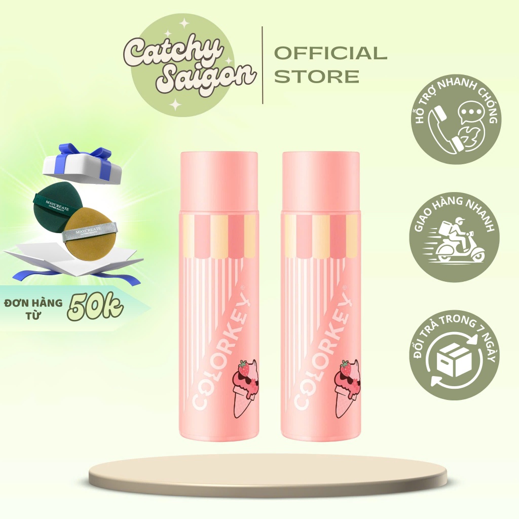 Xịt Khóa Trang Điểm Colorkey Vỏ Hồng Nâng Cấp Kiềm Dầu 100ml - Matte ...