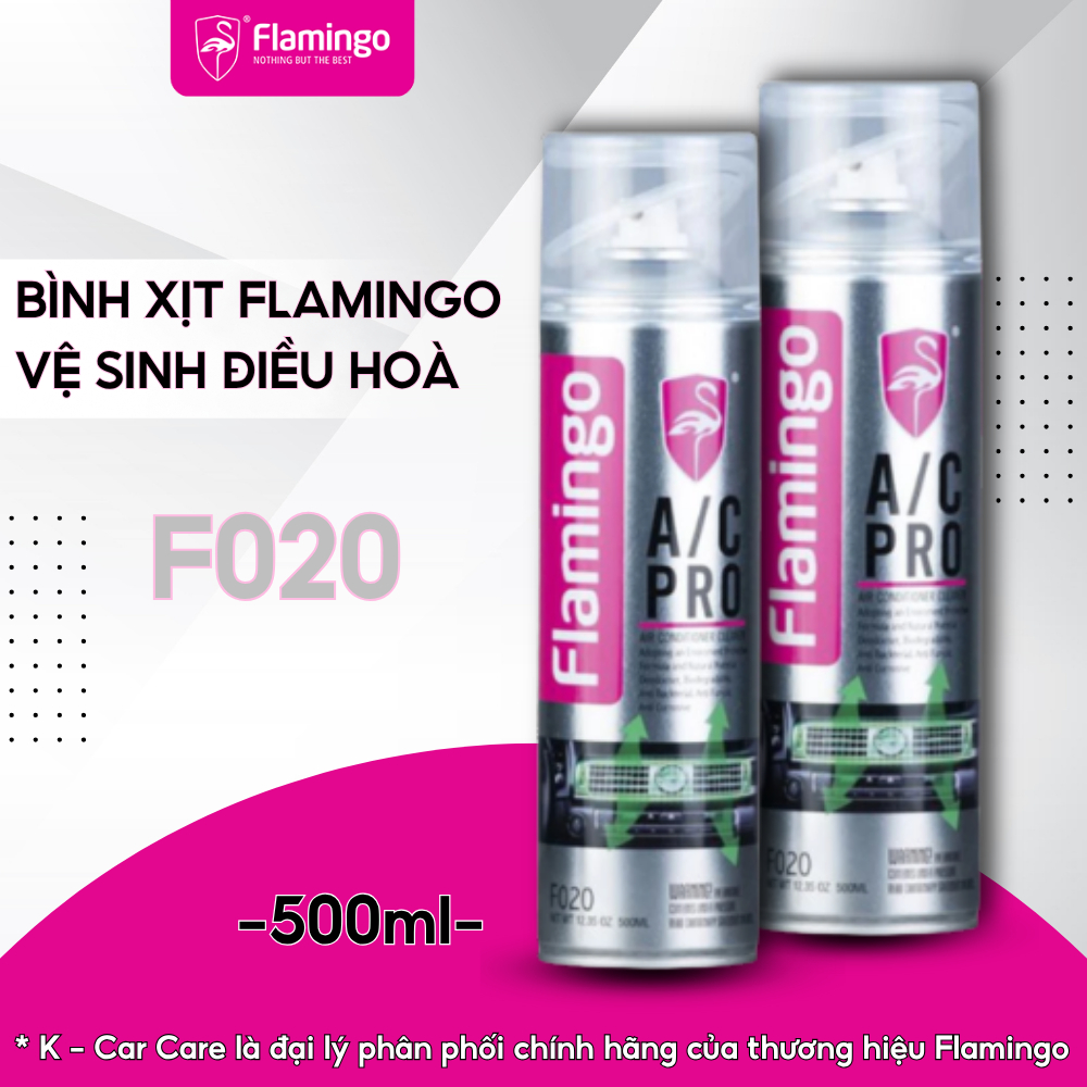 Xịt Vệ Sinh Điều Hòa Flamingo F020 Chính Hãng - Xịt Làm Sạch, Diệt ...