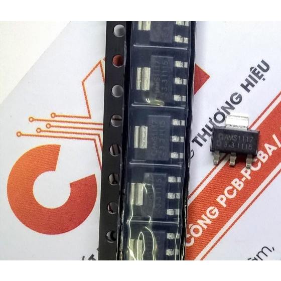 AMS1117-3.3V IC Reg Linear 3.3V 1A SOT223-4 | Shopee Việt Nam