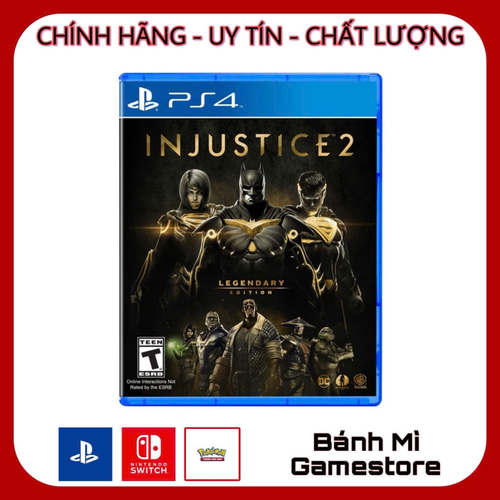Đĩa game PS4 Injustice 2 - Legendary Edition | Shopee Việt Nam