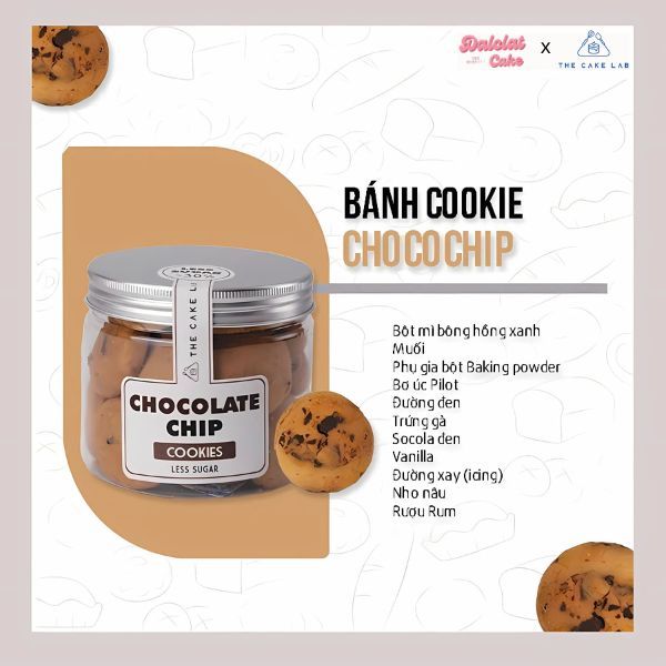 Bánh Cookie Chocochip | Dalclat X The Cake Lab | Shopee Việt Nam