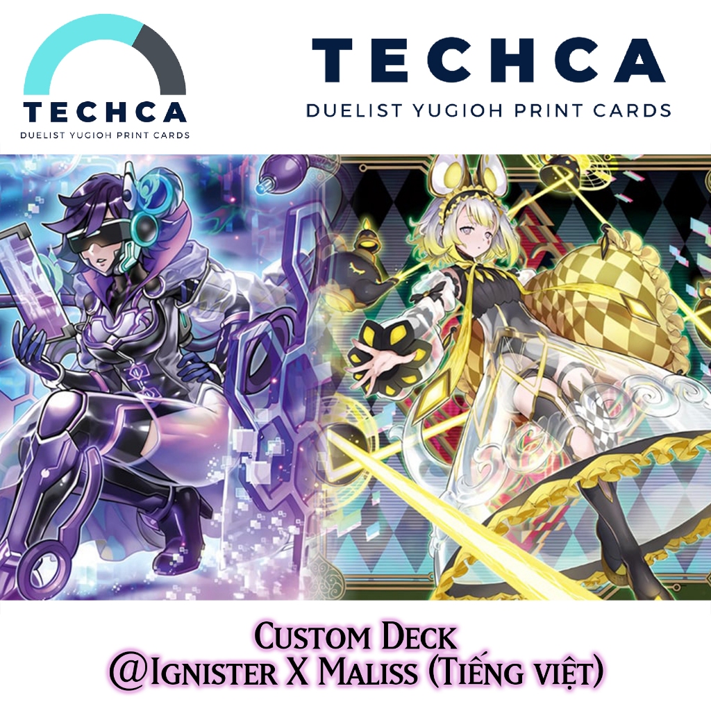 Bài In Tiếng Việt - Bộ bài Yugioh - Custom Deck - @Ignister X Maliss ...