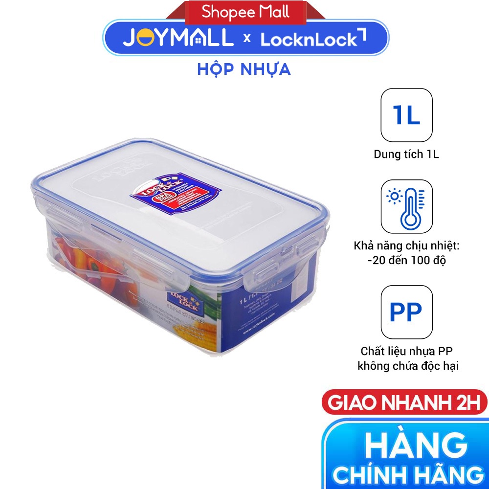 Hộp nhựa bảo quản thực phẩm LocknLock Classic HPL817, HPL834, HPL933B ...