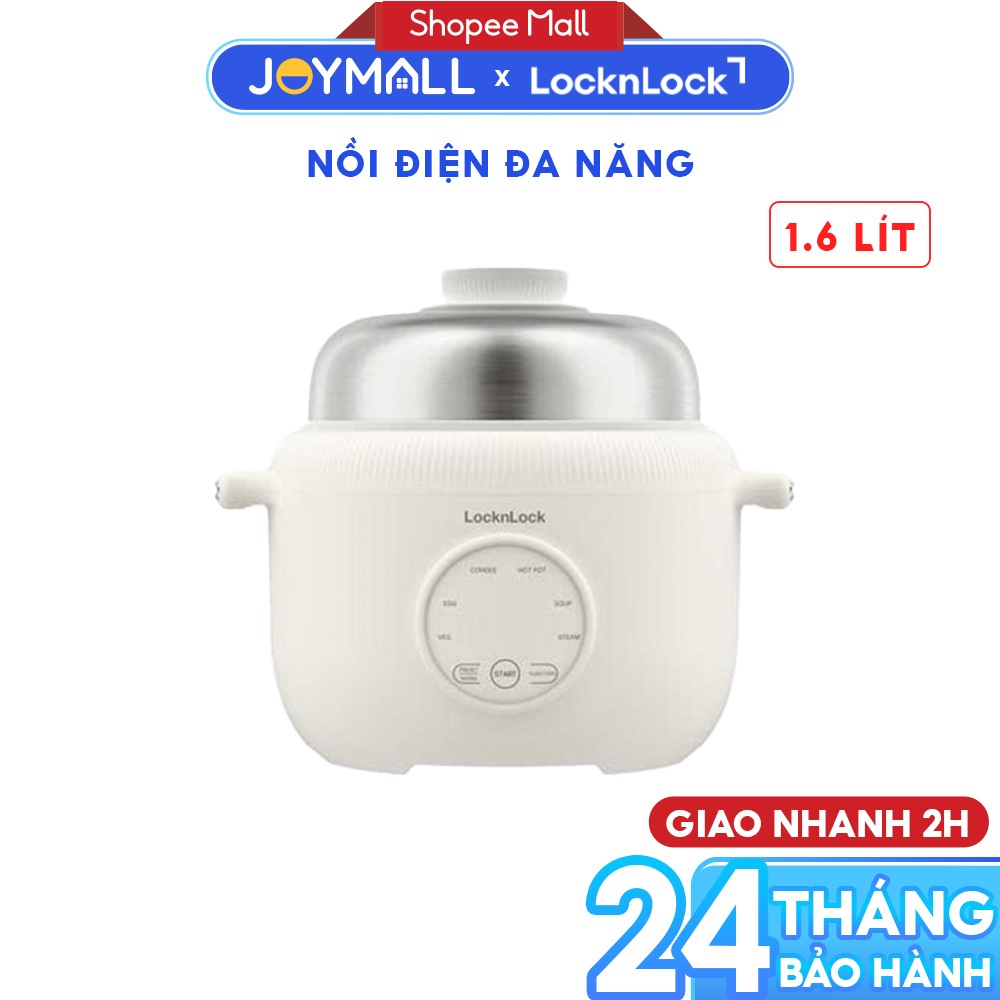 Nồi Điện Đa Năng LocknLock Digital Multipot EJP186IVY 1.6L 500W, Hàng ...