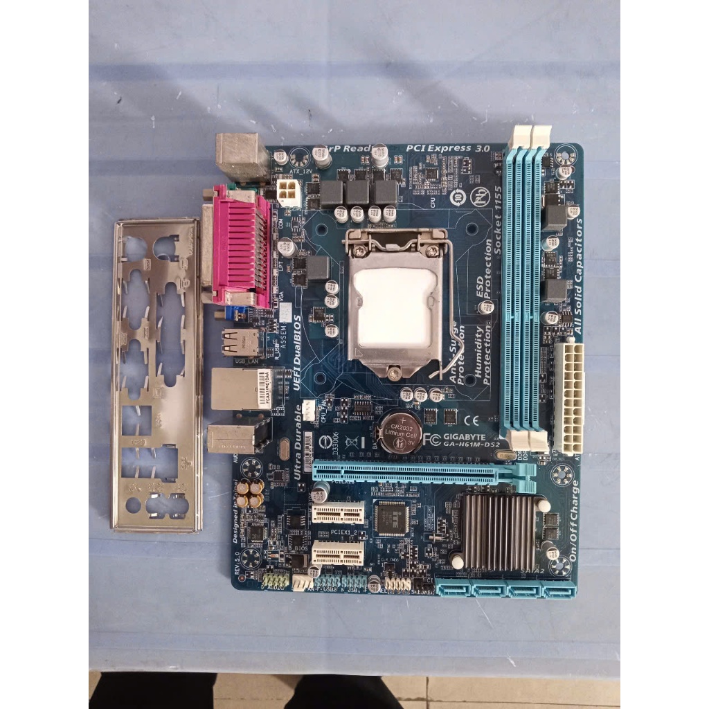 Mainboard chipset INTEL H61 socket 1155 dùng cho máy vi tính để bàn ...