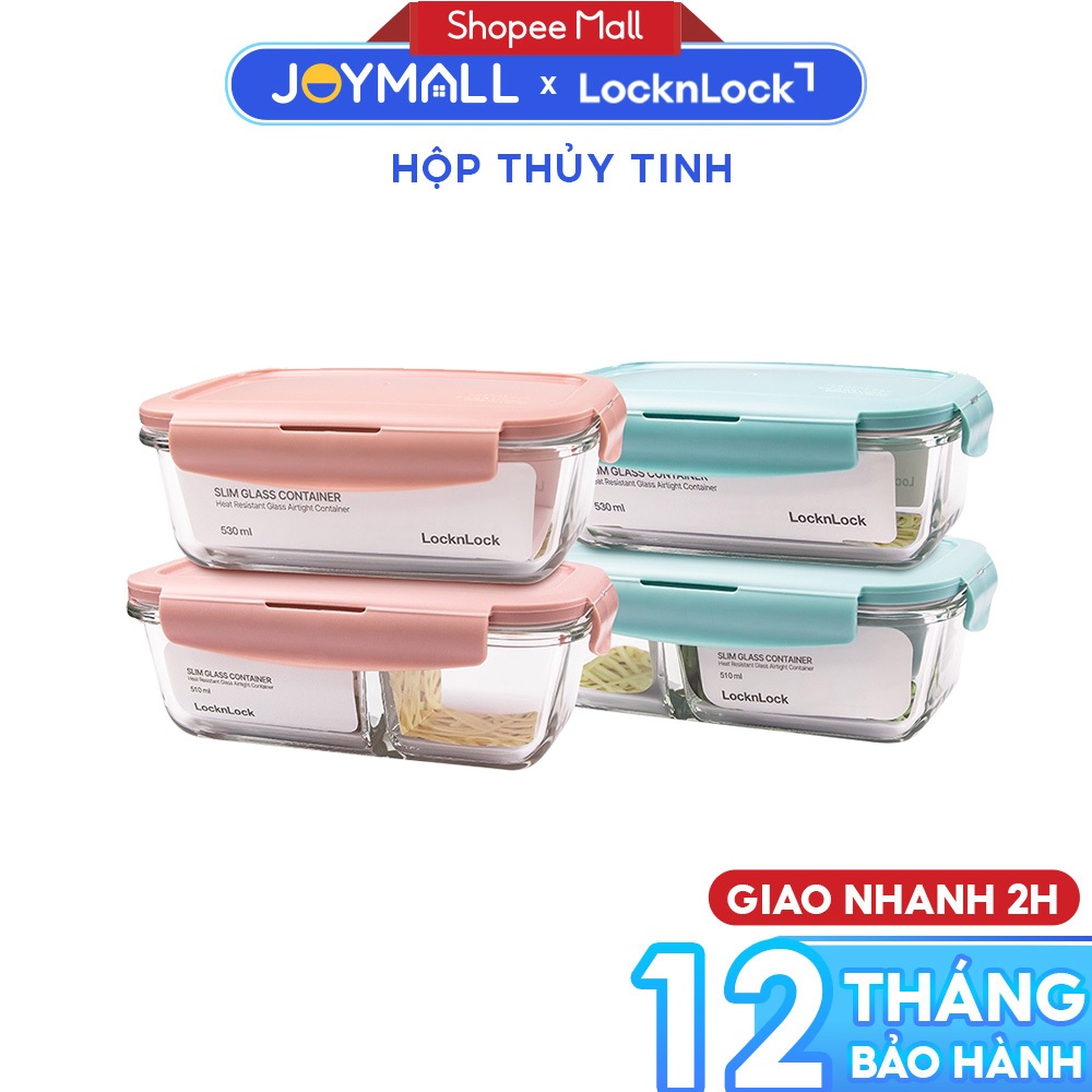 Hộp thủy tinh LocknLock Easy Seal Container LCB425 530ML, 300ml LLG205 ...