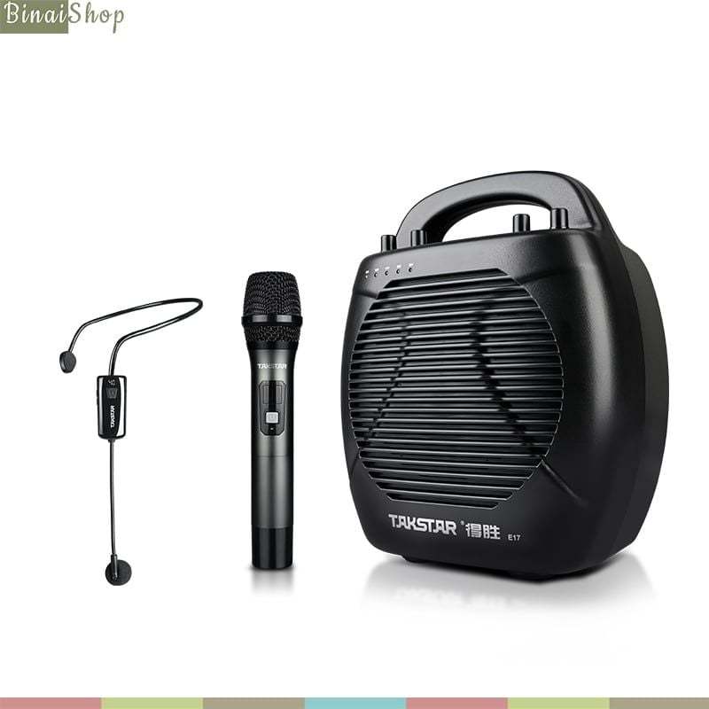 Takstar E17 (New Edition) - Máy Trợ Giảng Không Dây UHF Công Suất 50W(Gồm Pin Lithium) | Shopee ...