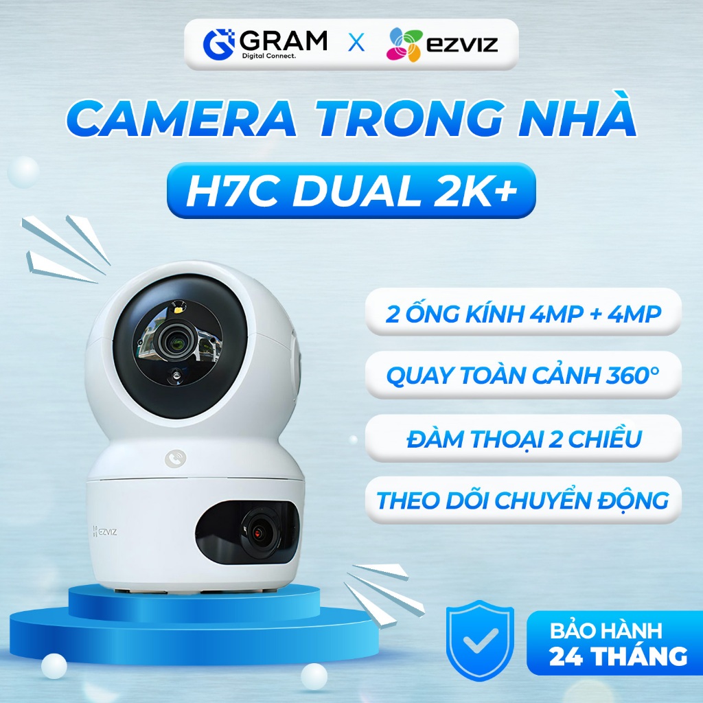 Camera Ezviz Trong Nhà H7C Dual, C60P Dual 2K, C7 Dual 2K⁺, H6 3K Tích ...