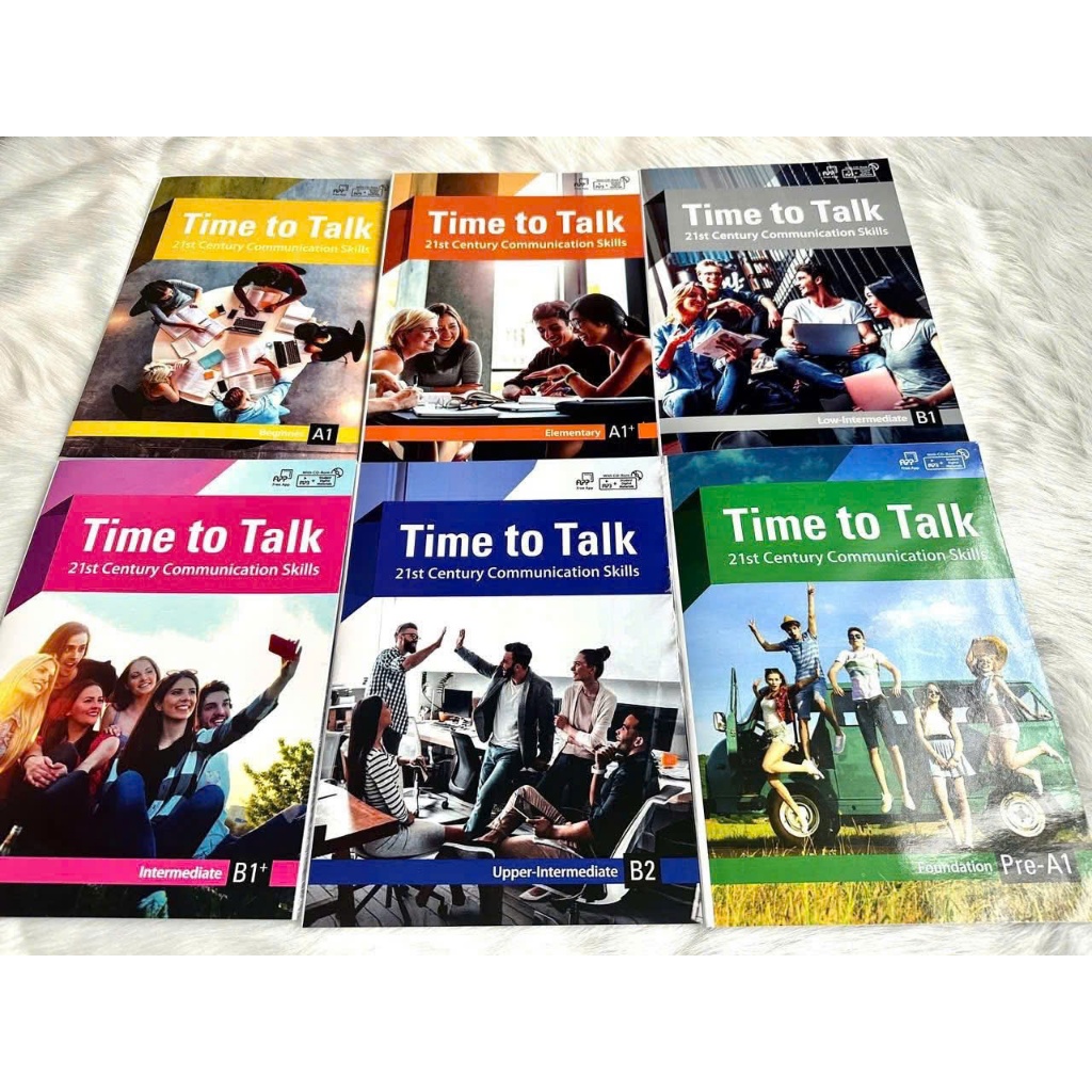 Sách - Time To Talk 21st Century Communication Skills in màu đẹp | Shopee Việt Nam