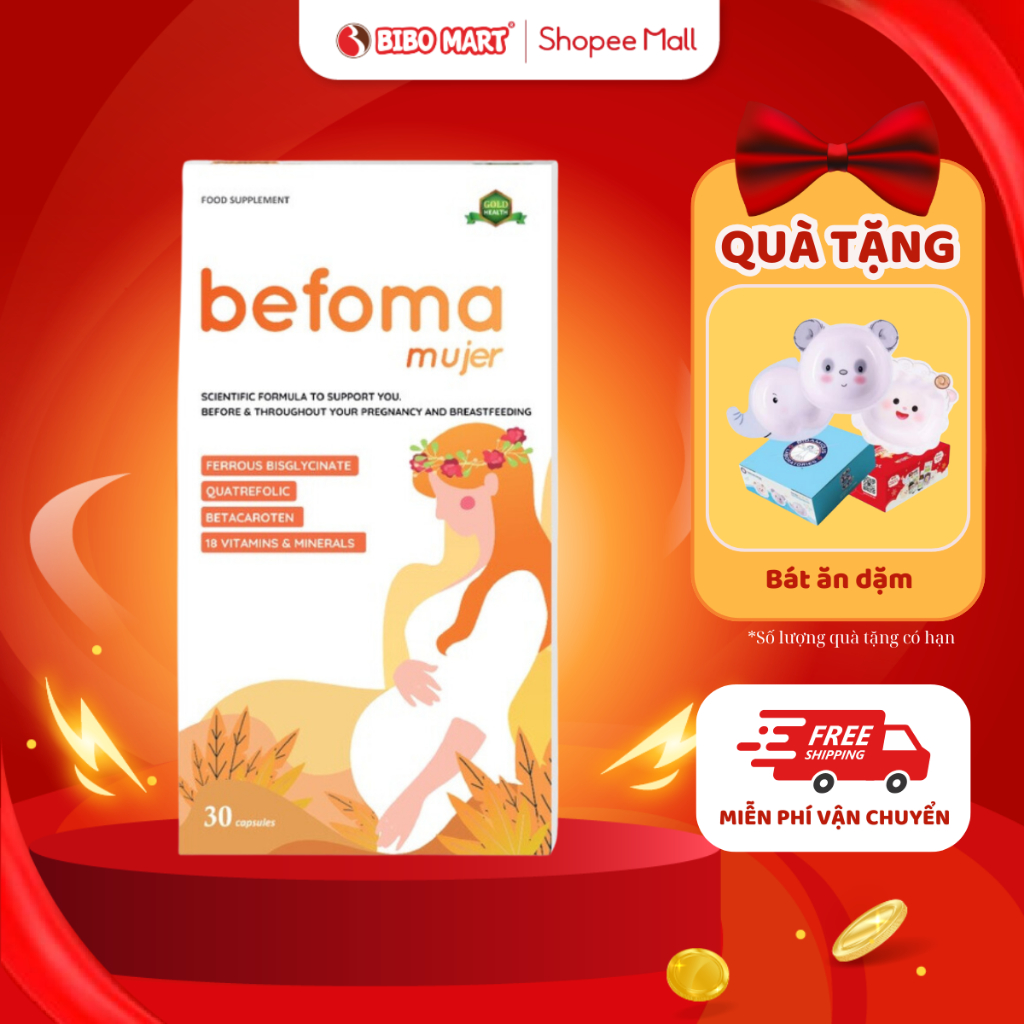 Viên Uống Aplicaps Befoma Bổ Sung Sắt Acid Folic Vitamin Và Khoáng Chất ...