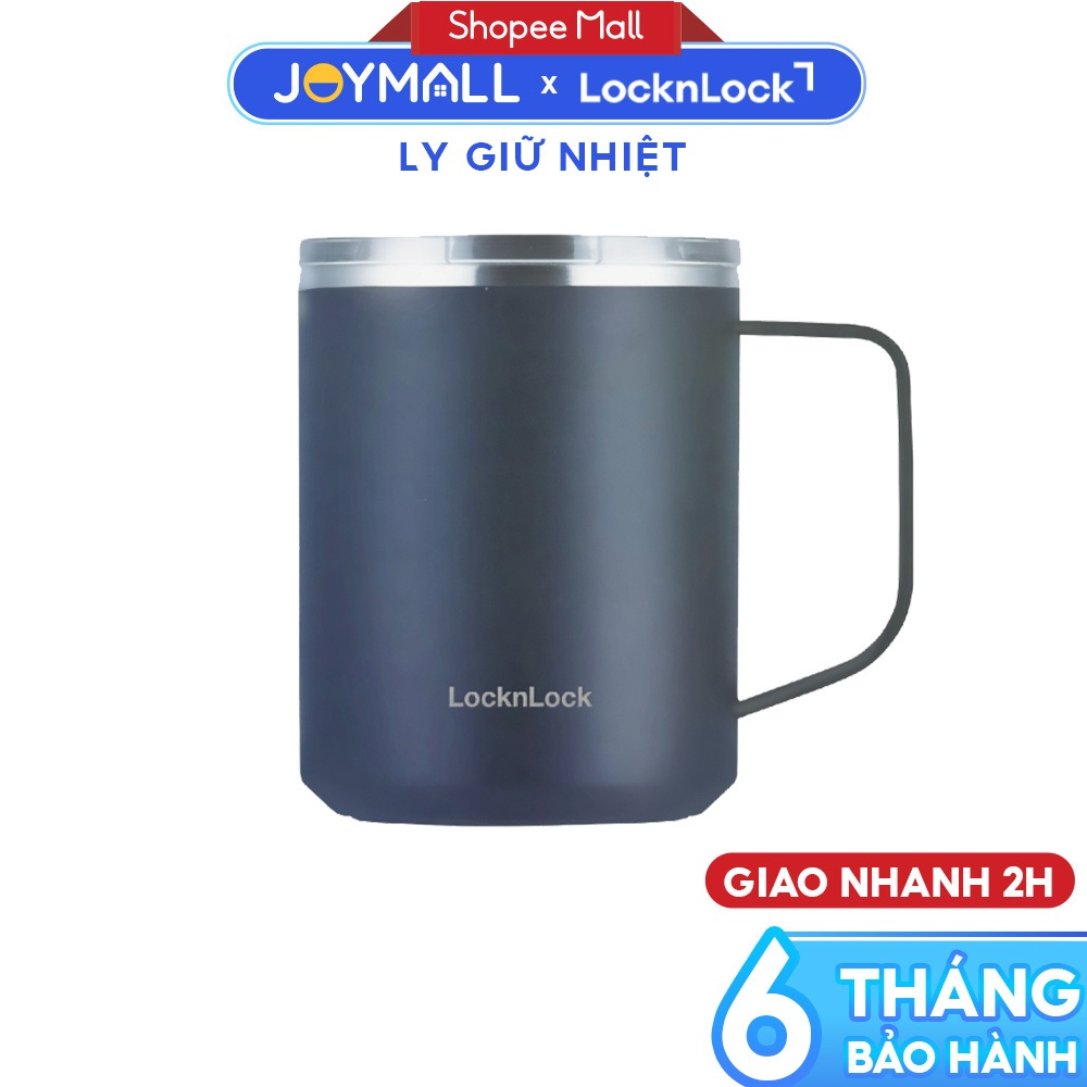 Ly Giữ Nhiệt LocknLock Bell Tumbler LHC4319 380ml , Hàng Chính Hãng, Inox 304, Nắp Trượt ...