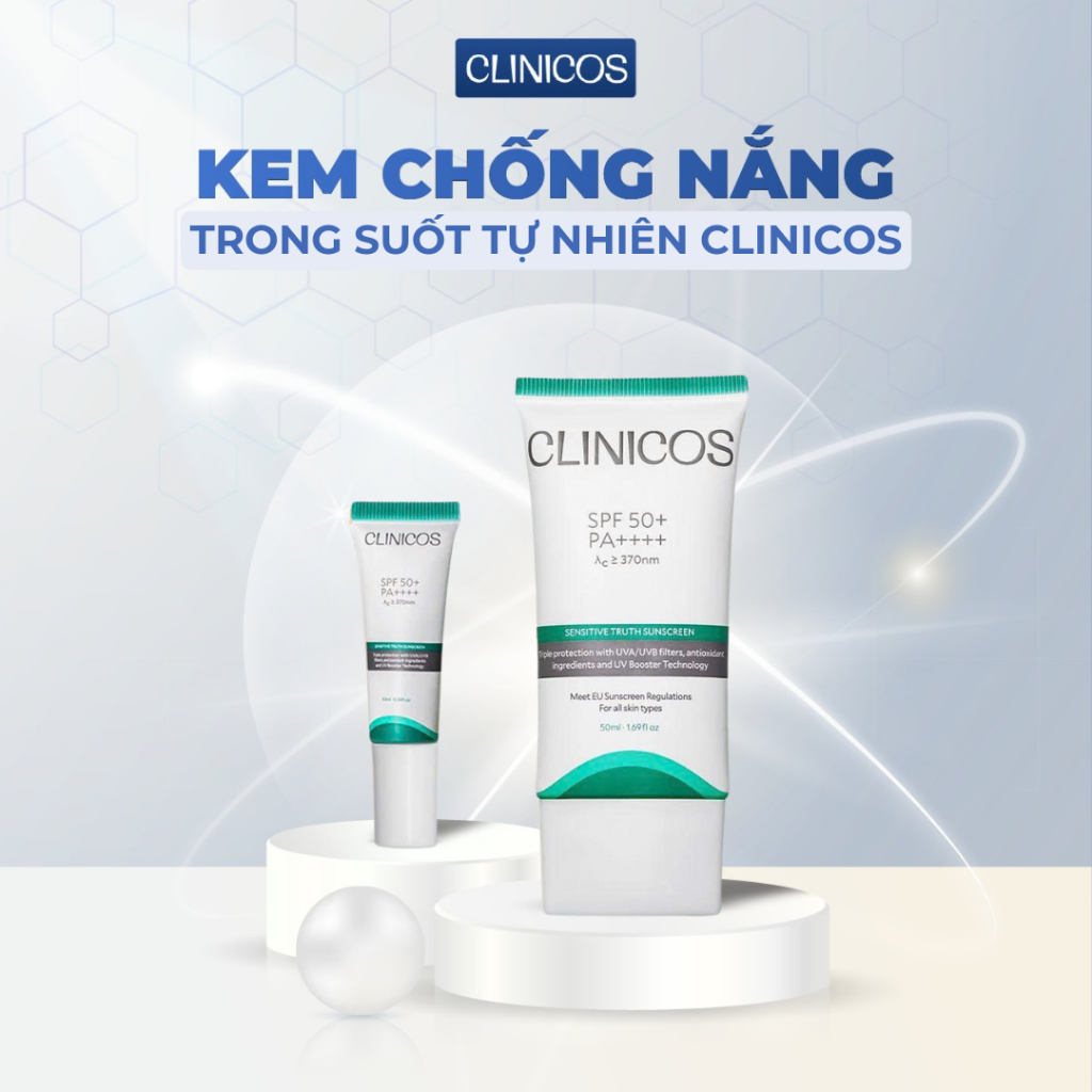 [LẺ 1 TUÝP] KEM CHỐNG NẮNG CLINICOS TRUTH SUNSCREEN SPF 50 PA ...