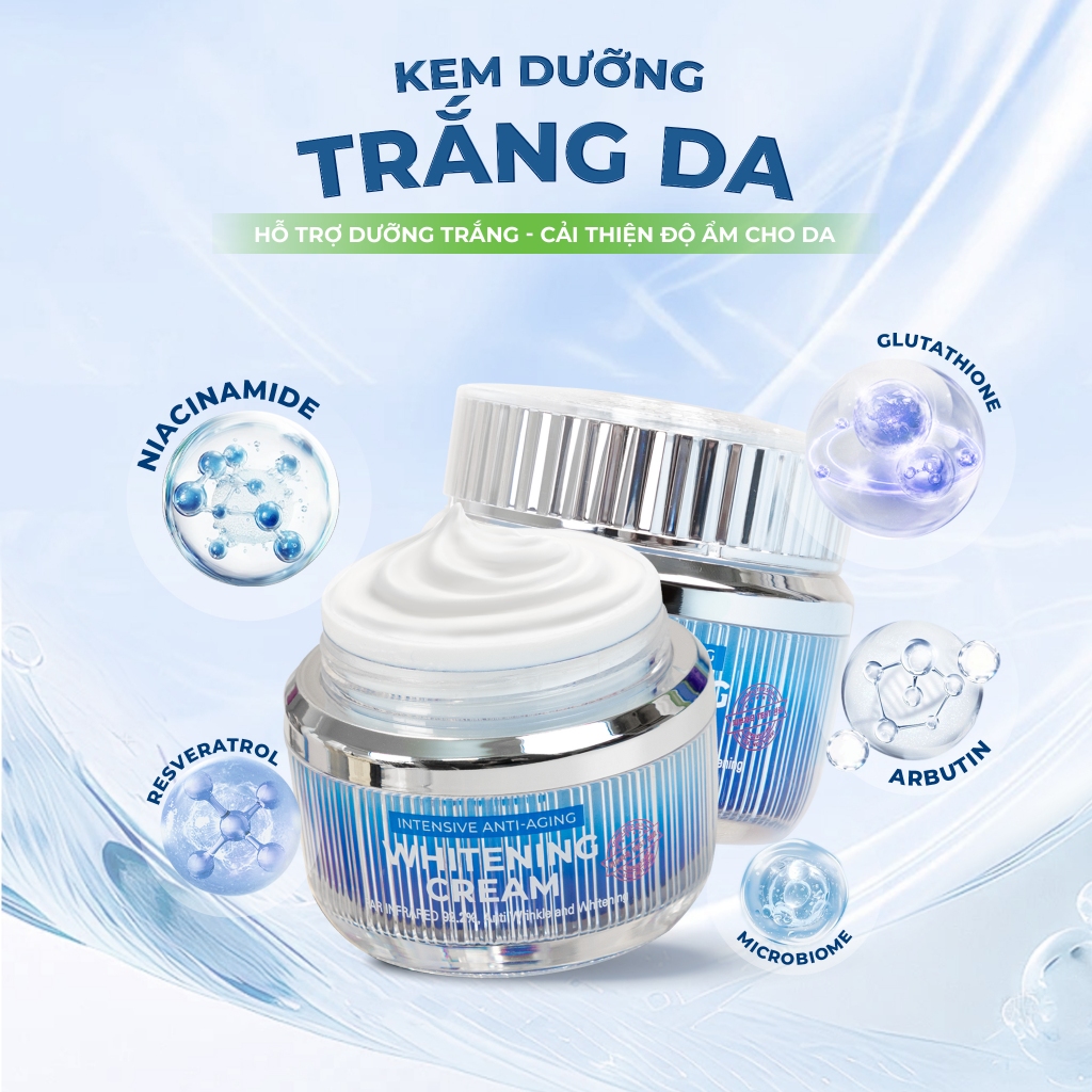 Kem dưỡng trắng da K Lady Care 80ml cấp ẩm, căng mịn, phục hồi, mờ thâm ...