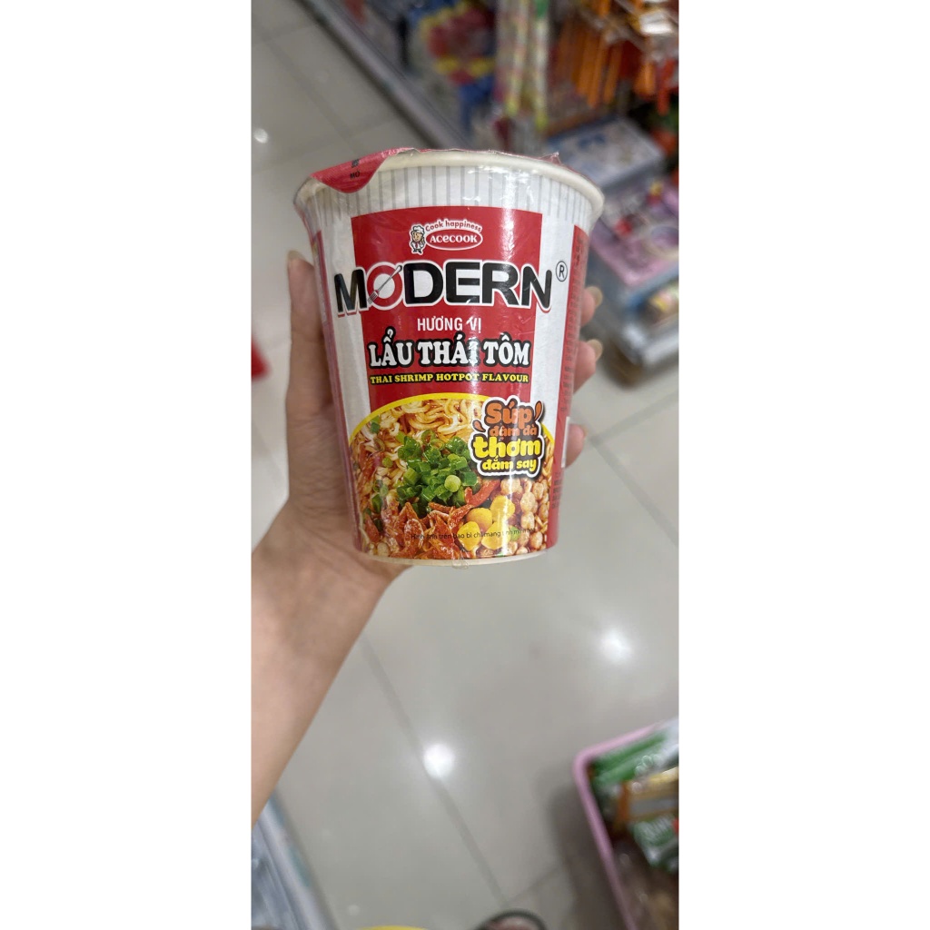 Mì Modern Lẩu Thái Tôm dạng Ly 65G | Shopee Việt Nam