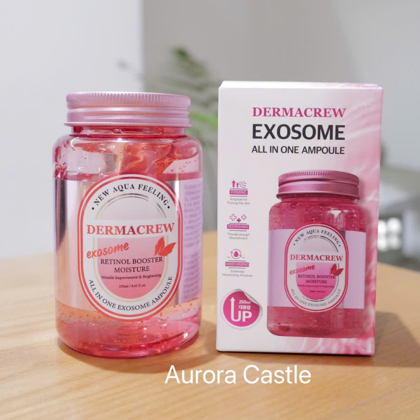 tinh chất ủ bóng Exosome Retinol Dermacrew 250ml | Shopee Việt Nam