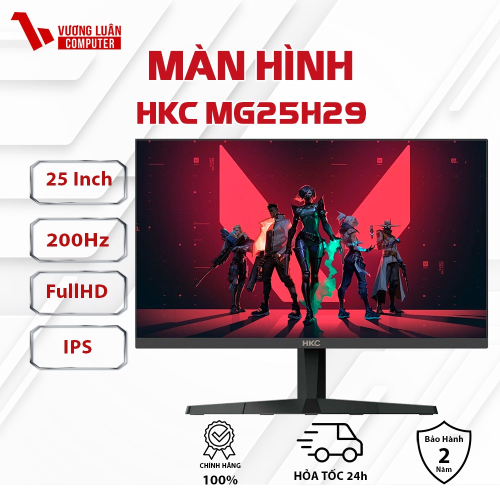 HKC MG25H29 200Hz Màn hình chơi Game Rapid IPS /1Ms /HDR10 Chính Hãng ...
