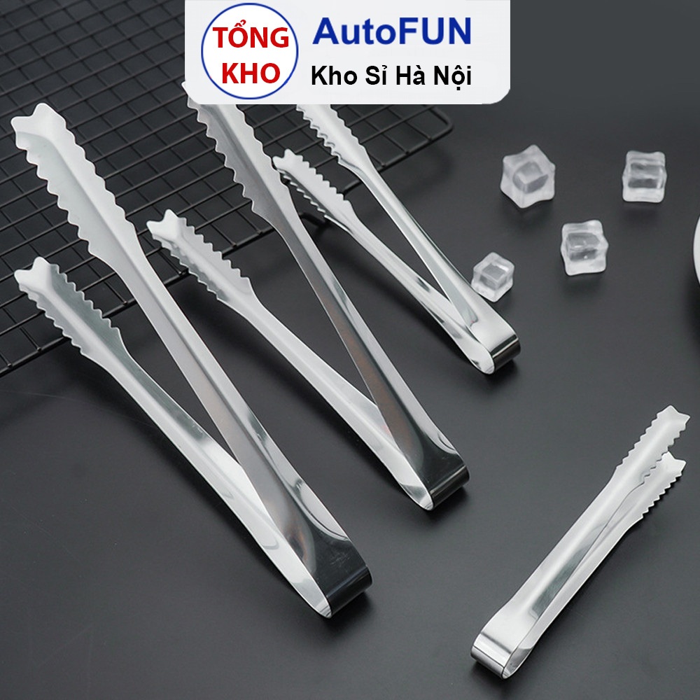 KẸP INOX Gắp Thức Ăn Nhà Bếp, Nhà Hàng V3, Dụng Cụ Gắp Đá, Cây Gắp Đồ ...