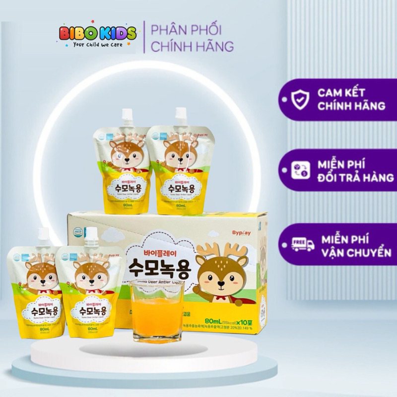 Nước Uống Bổ sung Gạc Nhung Hươu Sumo Hyplay Hàn Quốc cho bé từ 1y ...