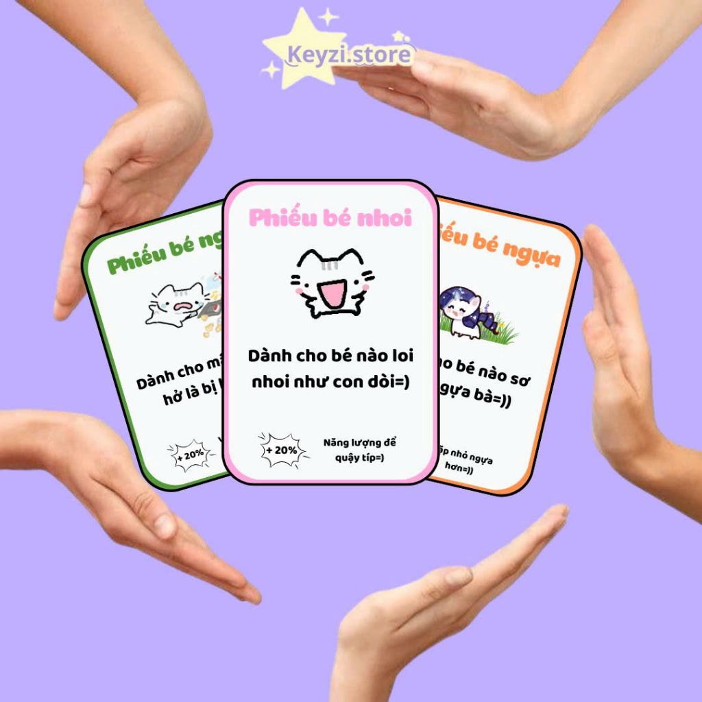 MÓC KHÓA PHIẾU BÉ NGOAN KEYZI STORE | Shopee Việt Nam