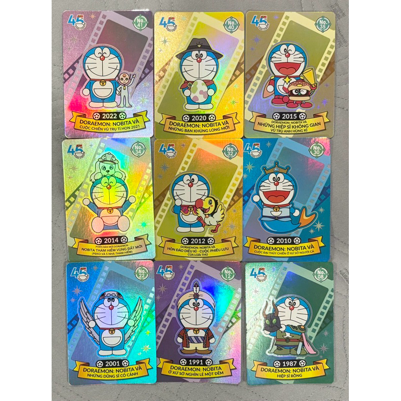 Card Doraemon 45th anniversary | Shopee Việt Nam