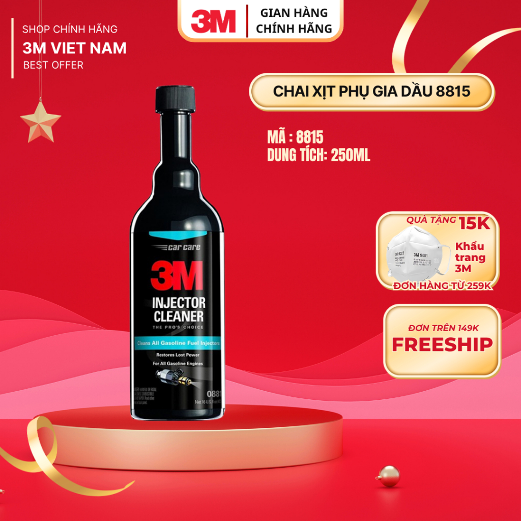 Dung môi phụ gia Dầu 3M™ Injector Cleaner 08815 250ml | Shopee Việt Nam