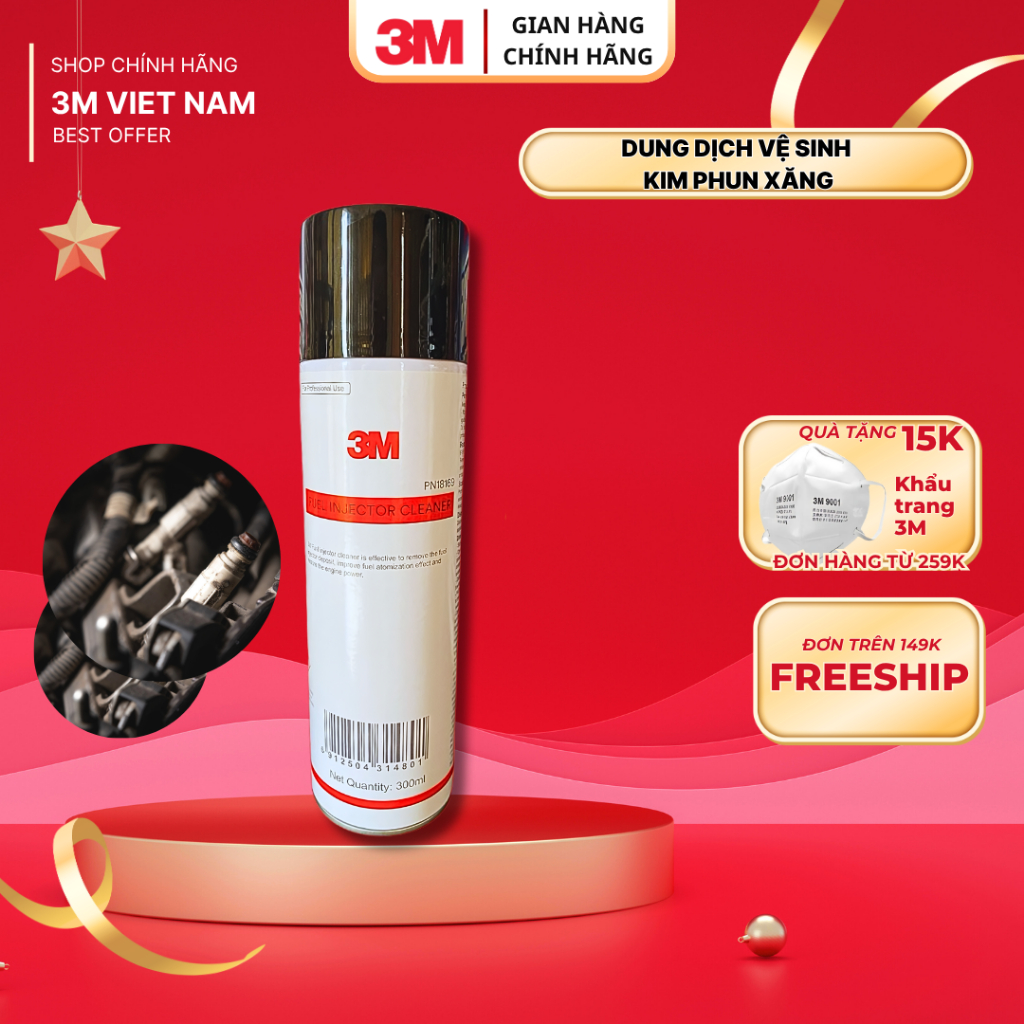 DUNG DỊCH VỆ SINH KIM PHUN XĂNG, KIM PHUN ĐIỆN TỬ FI 3M 08956 - MÃ MỚI ...