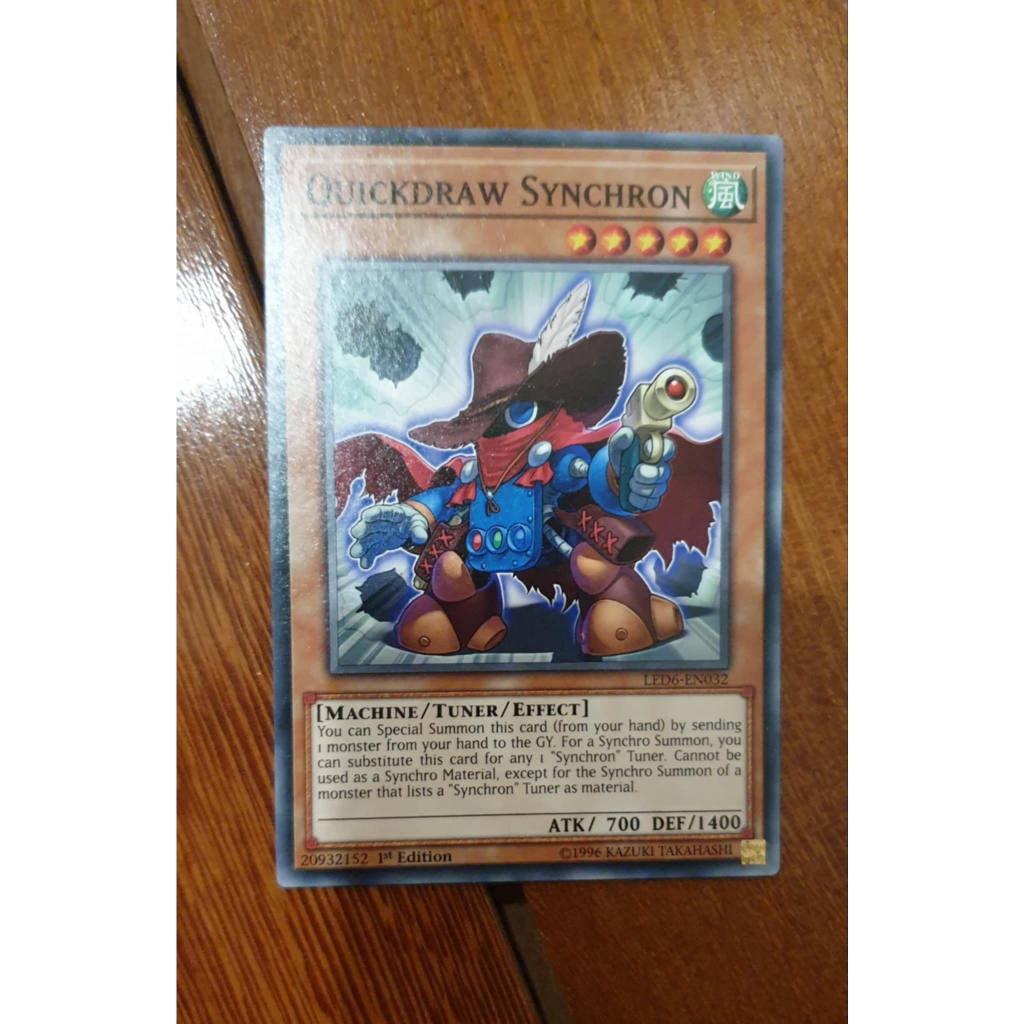 Thẻ bài YugiOh! Mã LED6-EN032 - Quickdraw Synchron - Common - 1st Edition | Shopee Việt Nam