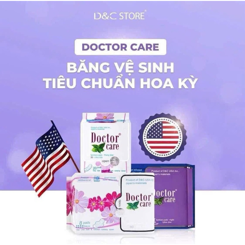 Băng vệ sinh Doctor care ngày đêm cho mẹ | Shopee Việt Nam