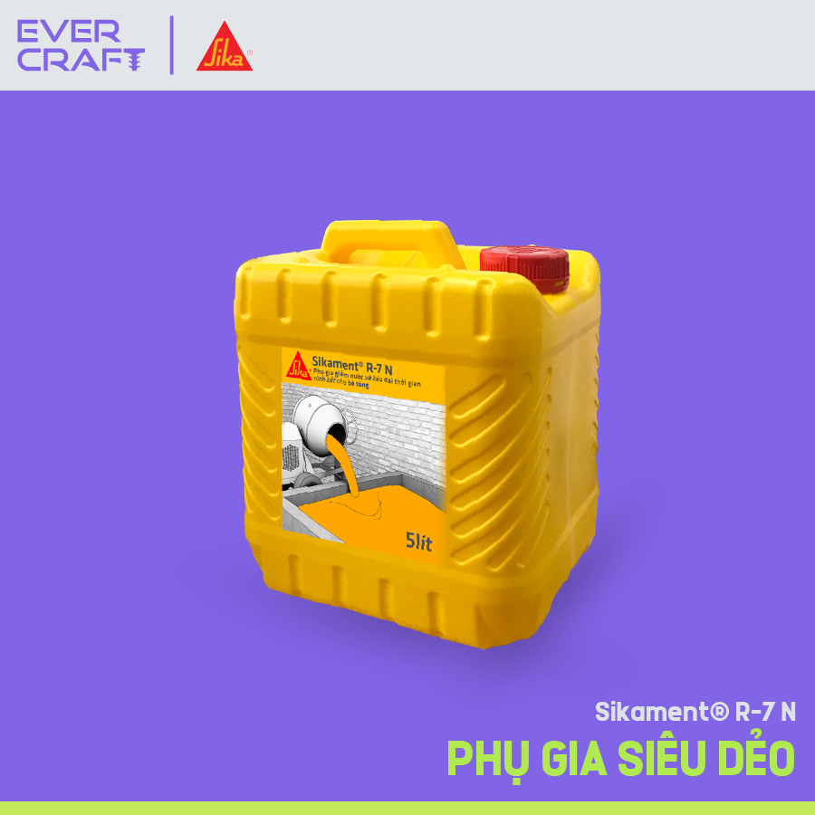 Sikament R-7 N - Phụ gia siêu dẻo - 5L | Shopee Việt Nam