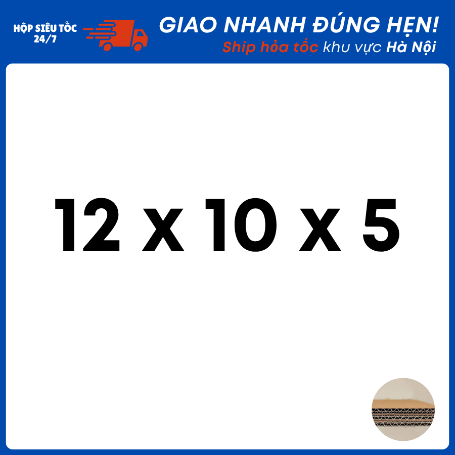 (10 hộp) 12x10x5 Hộp carton số lượng 1 HỘP SIÊU TỐC 247 | Shopee Việt Nam
