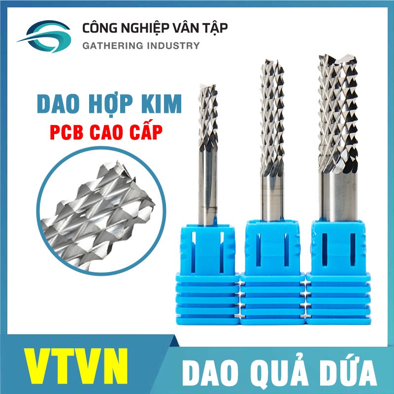 [1-4mm] Mũi phay quả dứa CNC, dao phay PCD hợp kim cao cấp hãng Vân Tập ...