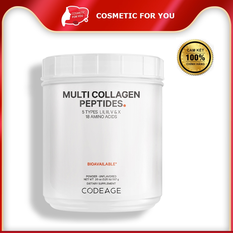 Bột Uống Collagen Code Age Hydrolyzed Multi Collagen Peptides | Shopee ...