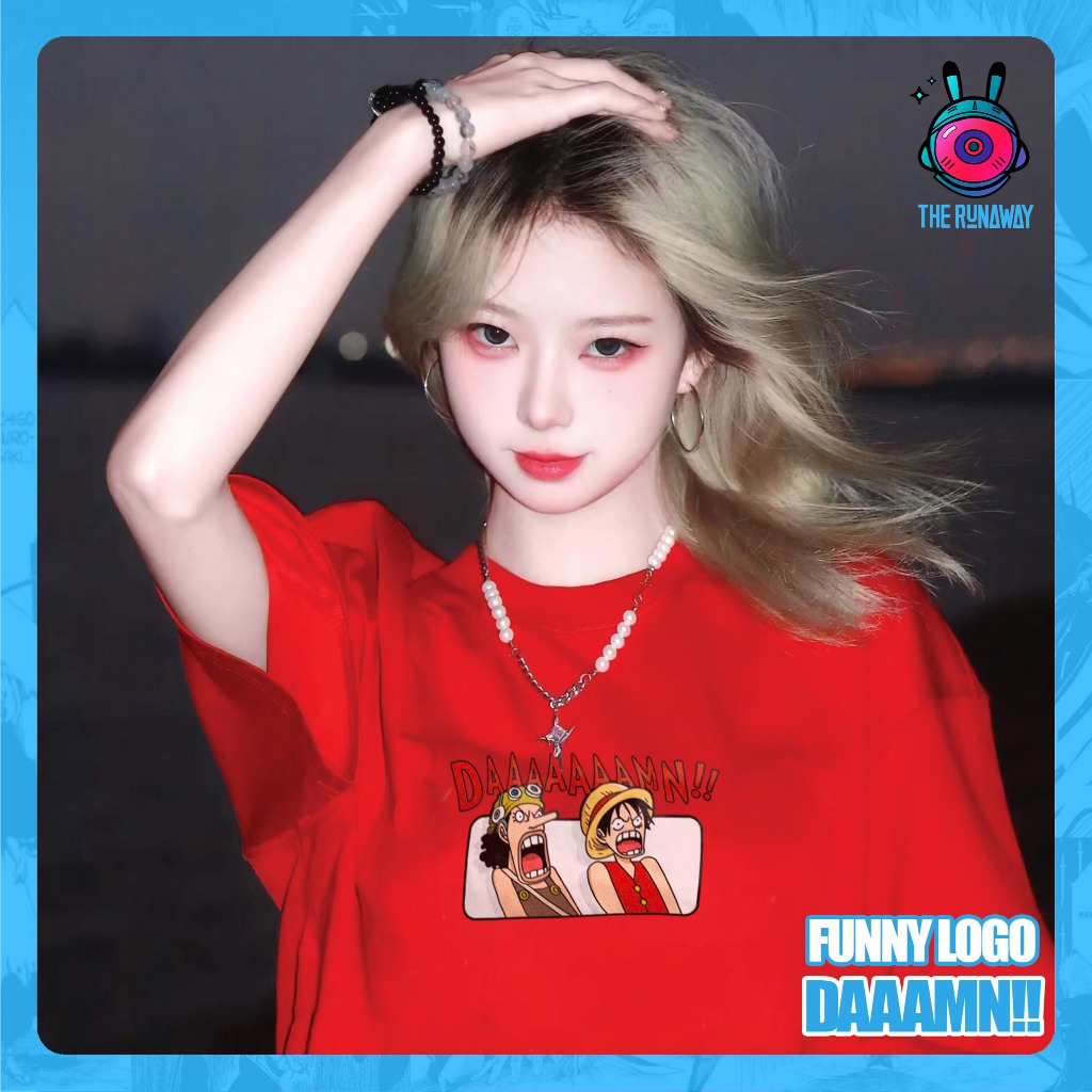Áo phông Funny Logo: Daamn!! cho nam/ nữ cotton 100% by The Runaway ...