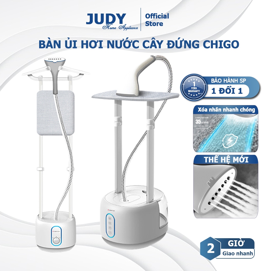 ( Hỏa Tốc)Bàn là hơi nước đứng CHIGO ZG-869 công suất 2000W, Bàn là ủi hơi nước là phẳng, thích ...