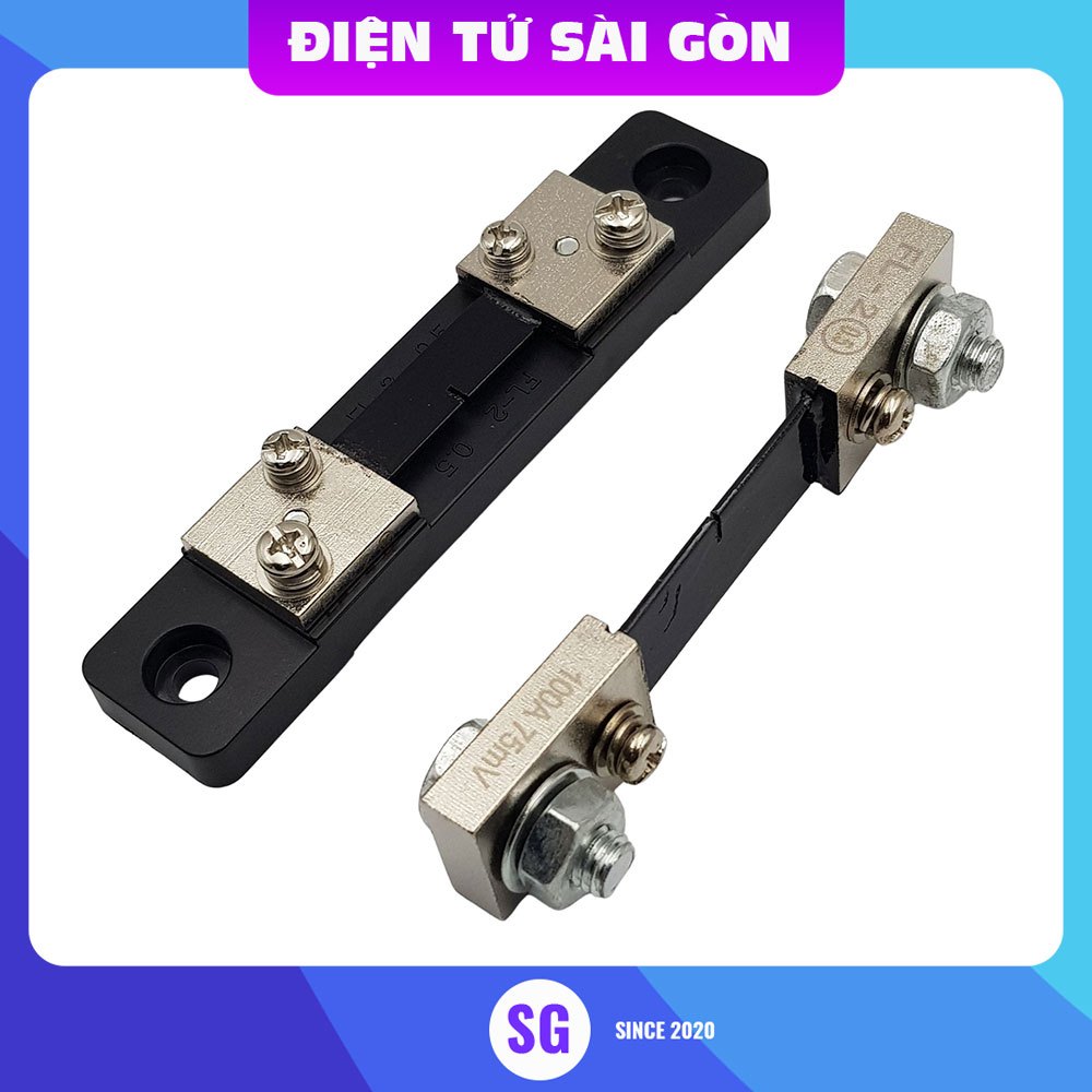 Điện Trở Shunt 50A 75mV - 100A 75mV | Shopee Việt Nam