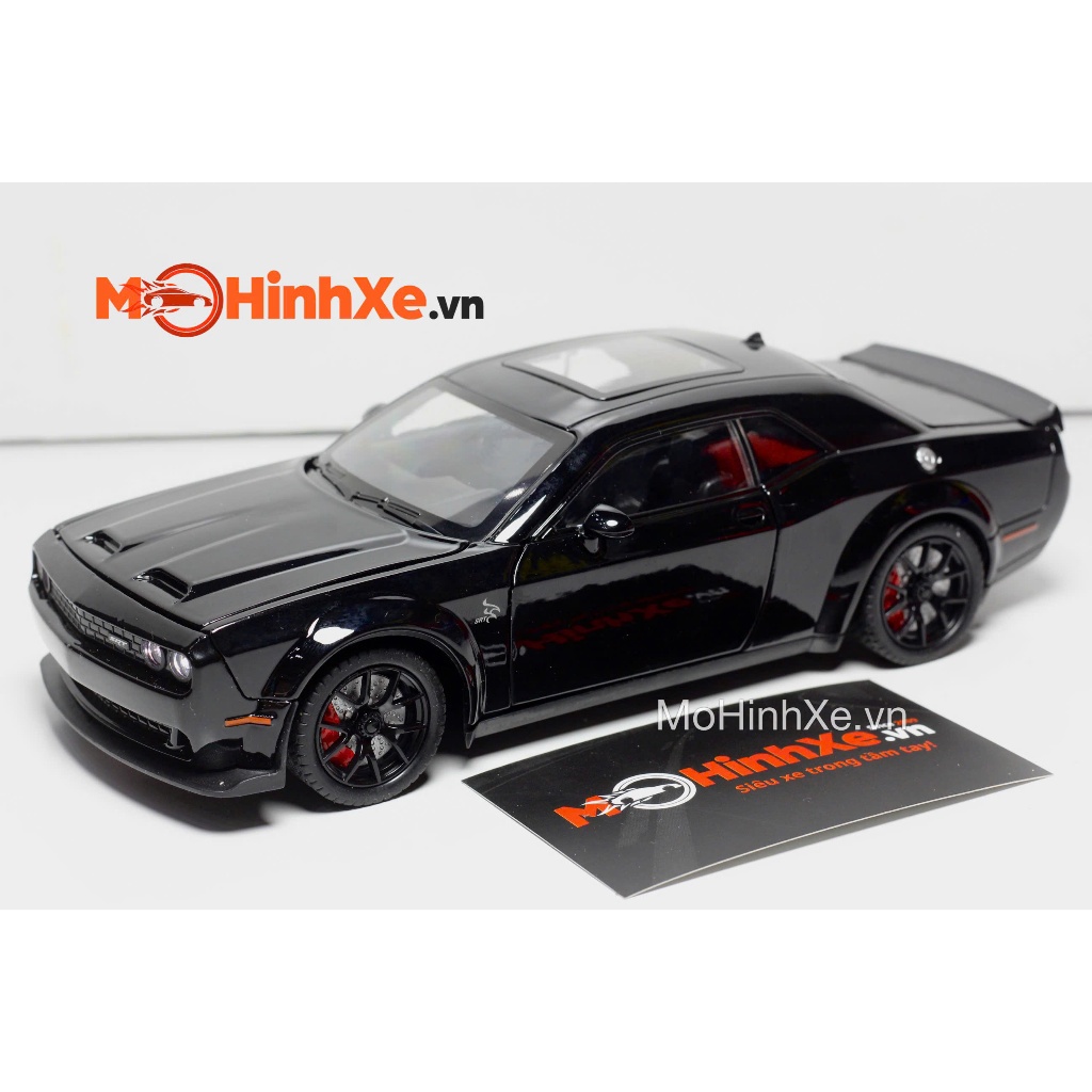 MÔ HÌNH XE DODGE CHALLENGER SRT HELLCAT 1:24 CHEZHI | Shopee Việt Nam