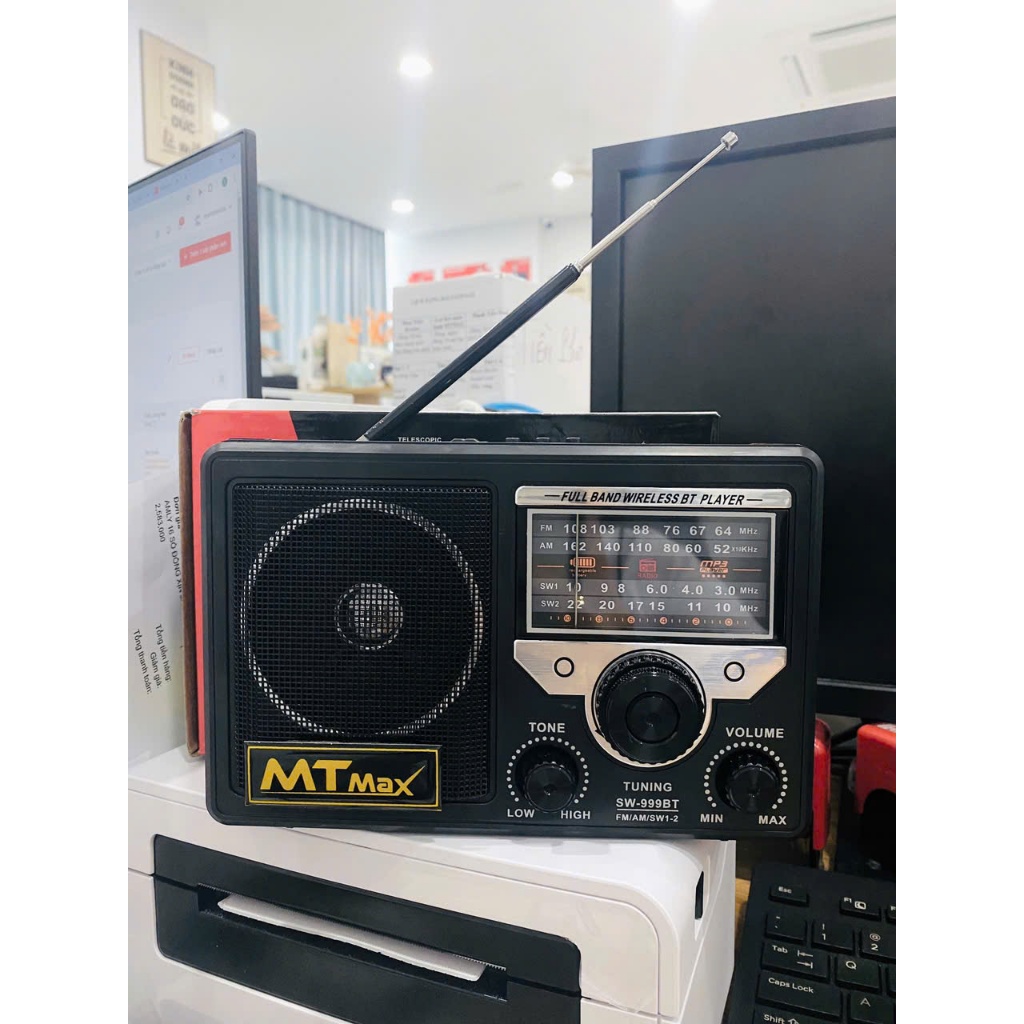 MT MAX Radio nghe Đài SW-999AC 999UAR 902 | Đài nghe FM, AM,SW Radio ...