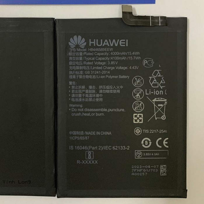 Pin Huawei Nova 6 4G/V30 Pro - 4100Mah /(Hb446589Eew) | Shopee Việt Nam